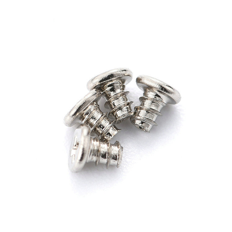 Custom M0.8 M1.0 M1.2 M1.4 M1.7 flat head cross carbon steel micro self ...