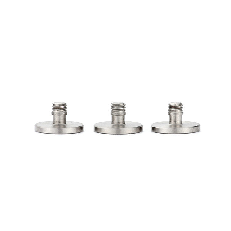 Custom M1.7X2 CD pattern large flat head slotted stainless steel screw ...