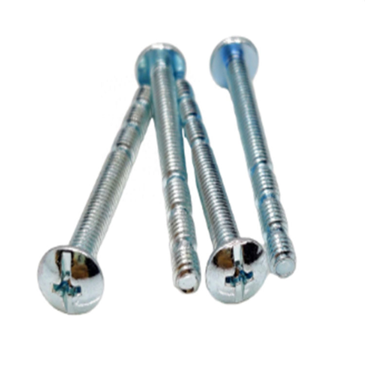 Custom M4 pan head cross recessed bamboo shaped screw for door handle ...