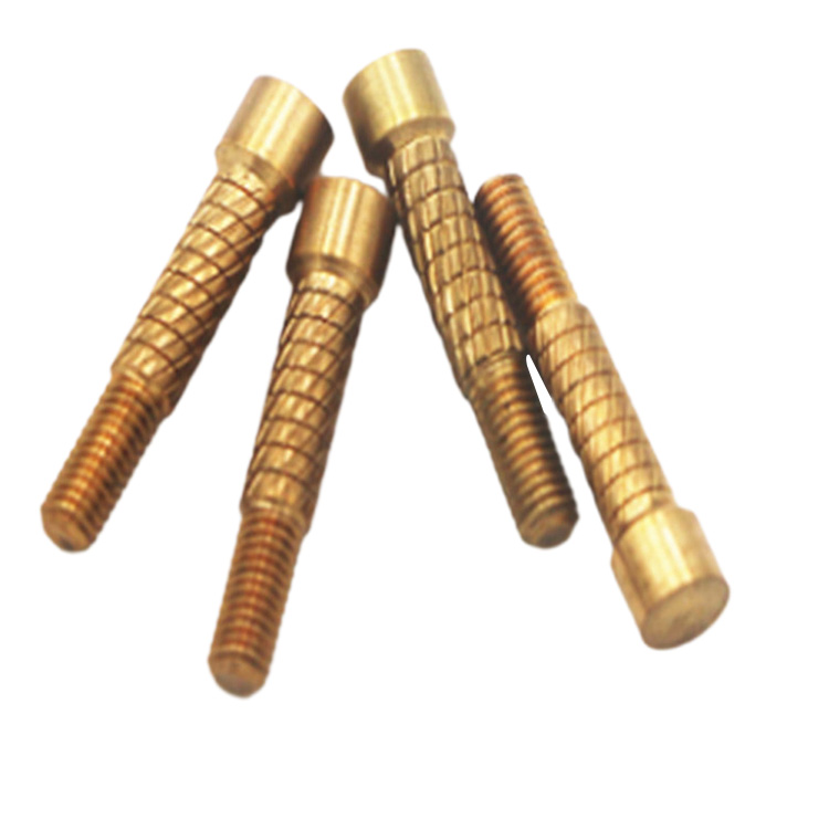 Custom CNC machine turning Anodized Knurled Thumb Screws Suppliers ...